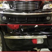 4-Piece Molded Chrome Plated Bumper Trim Kit | Cruiser Motorsports